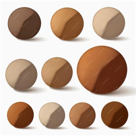 Suede Vector Set White Background Isolated A High Quality Premium Ai