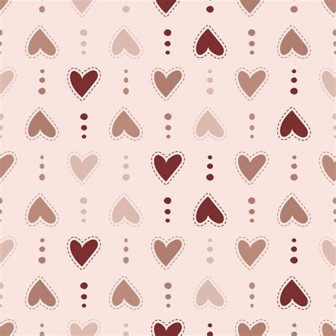 Premium Vector Valentines Day Patterns Cliparts Vector Illustration