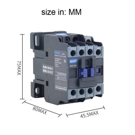 Chint Magnetic Contactor 3 Pole NXC 09 Automation Controls