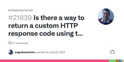 Is There A Way To Return A Custom Response Code Using The Grpcjsontranscoder Filter