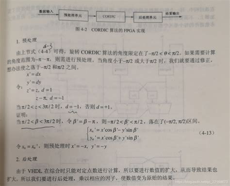 Cordic算法的fpga实现fpga算法 Csdn博客