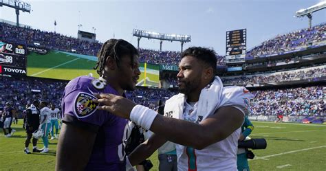 Lamar Jackson Rumors Dolphins Not Pursuing Ravens Qb Will Back Tua