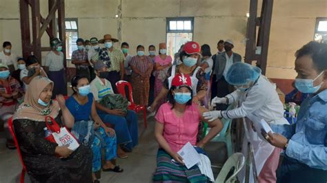 မြန်အောင်၌ ကိုဗစ် ၁၉ ကာကွယ်ဆေးများ ဆက်လက်ထိုးနှံပေးလျက်ရှိ