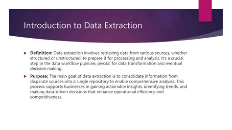 Introduction To Custom Data Extractionpptx