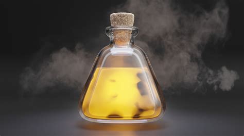 Artstation Wizard Magic Potion Bottles Set 1 Resources