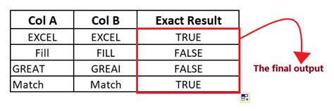 Excel Exact Function Beyond Basic Comparisons Free Online Tutorial