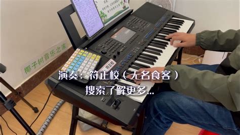 梅朵《想你的时候问月亮》电子琴演奏 Youtube