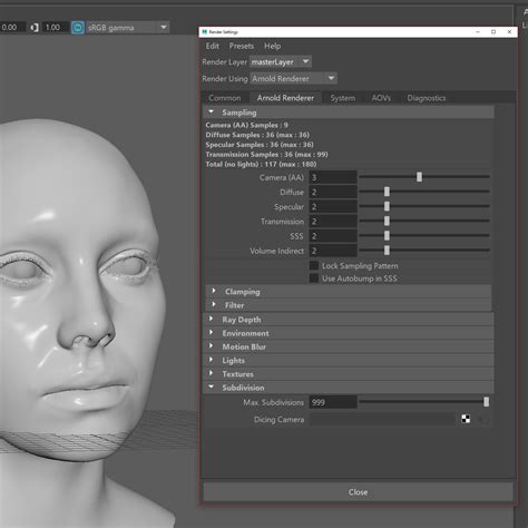 Displacement Map In Maya Polycount
