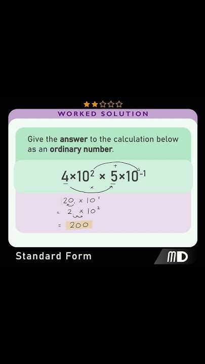 Multiply Numbers Written In Standard Form Maths Math Mathematics Mathsrevision Mathsexam