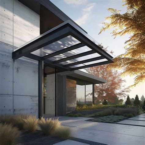 15 Chic Entrance Canopy Designs For A Welcoming Home Facade