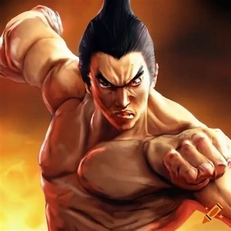 Kazuya Mishima On Craiyon