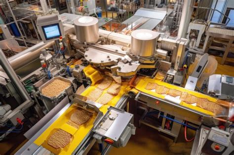 Premium Ai Image Automated Labeling Machine Applying Brand Labels