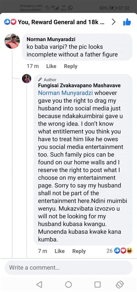 Zimeye On Twitter Gospel Singer Fungisai Zvakavapanos Response