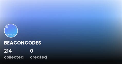Beaconcodes Profile Opensea