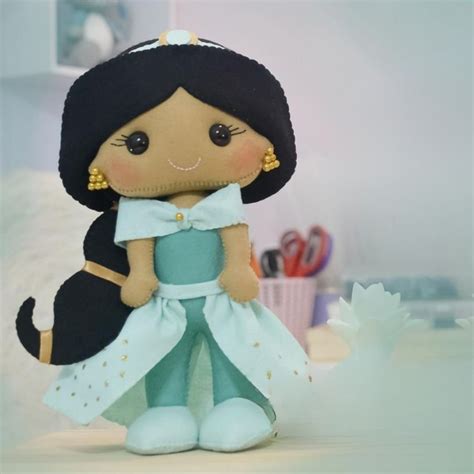 Jasmine Felt Pattern Princess Plush Pdf Template Felthaven