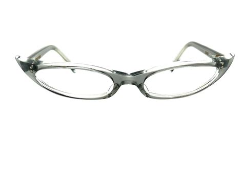 Cat Eye Glasses White Vintage Cateye Eyeglasses Etsy