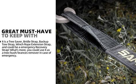 Amazon Com SAMOUT Tree Saver Strap 3in X 8ft Lab Tested 35 000Lbs Break Strength Emergency