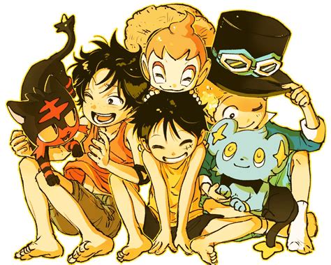 One Piece Crossover Pokemon