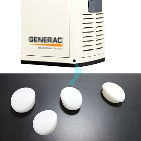 Jilinwei Hole Plug Kit For Generac Generators Home Use 4 Pcs Base Hole Adapter For