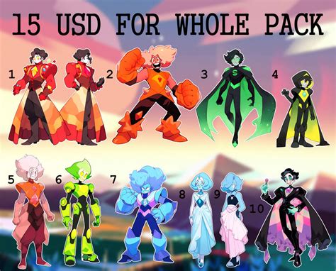 Open Steven Universe Adopts By Adoptmaster On Deviantart