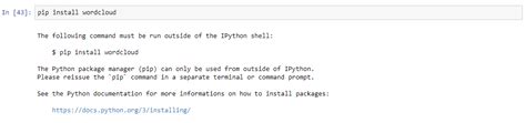 i cant install word cloud using jupyter please advice · issue 395