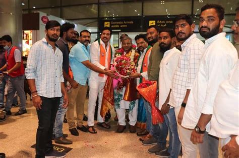 Sampark Abhiyan Program At Shamshabad Airport Todayjatothu Hussain