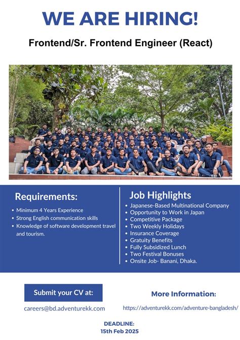 We Are Hiring Frontend Sr Frontend Engineer React Drop Your Cv Here
