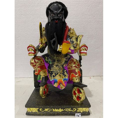 Jual Patung Dewa Huat Cu Kong Fat Zhu Gong Sheng Jun Kayu 16 Inch 01 Jakarta Utara Toko Sun