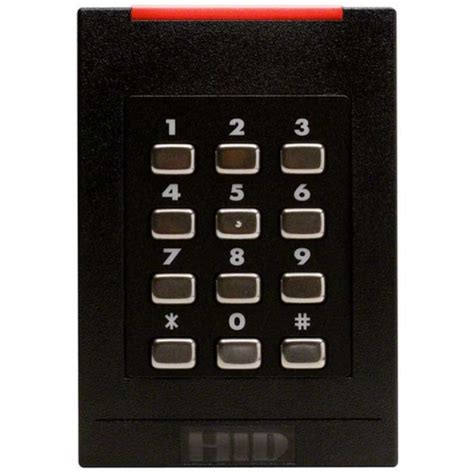 Hid 5355agk00 Proxpro Card Reader With Keypad Td Ac Hid Agk005355