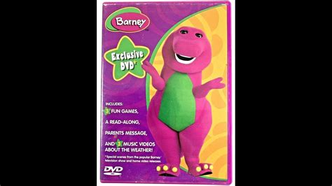 Barney Exclusive Dvd 2003 Dvd Youtube