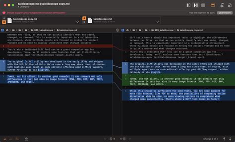 better file comparison with kaleidoscope tower blog