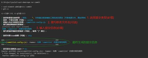 【vue3 Element Admin】husky Lint Staged Commitlint Commitizen Cz