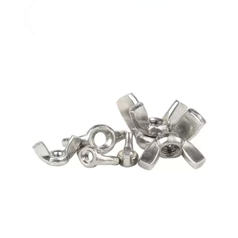 Wing Nut 304 Stainless Steel Butterfly Nuthandle Nut Thumb Nut Solid Type M3m4m5m6m8