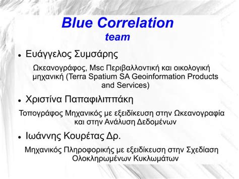 Blue Correlation Ppt
