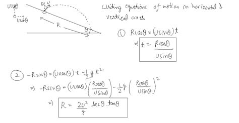 A Projectile Is Fired With A Velocity U At Right Angle To The Plane Askiitians