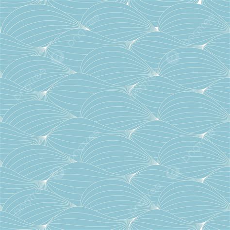 Abstract Wave Seamless Pattern Background Vector Illustration Patterns