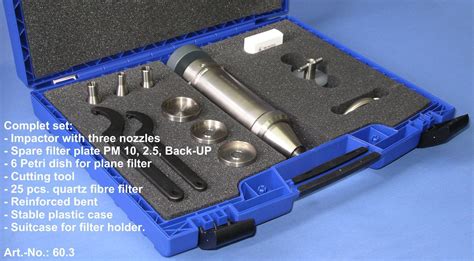 Cascade Impactor Johnas Complete Set Paul Gothe Gmbh