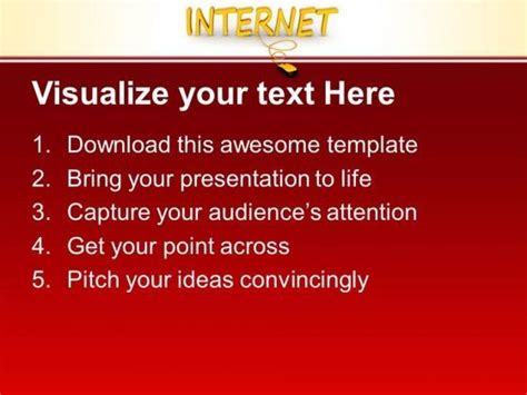 Internet Networking Communication Powerpoint Templates And Powerpoint