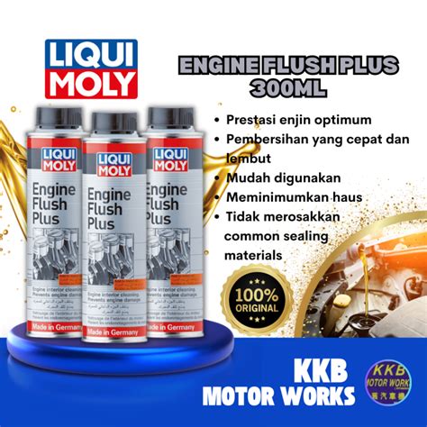 LIQUI MOLY Engine Flush Plus 300ml Engine Flushing Engine Cleaner