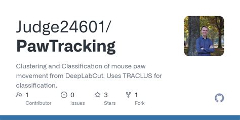 Github Judge24601pawtracking Clustering And Classification Of Mouse Paw Movement From