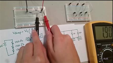 Circuits 4a Voltage Drop Series Vs Parallel Youtube