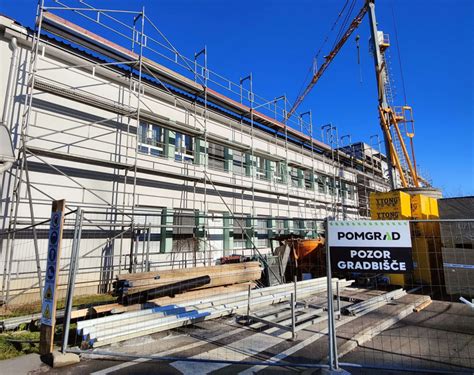 The Organization Of A Construction Site In Annexes Of Doctor S Offices In The Health Centre