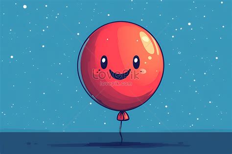 빨간 풍선 그림 일러스트 무료 다운로드 Lovepik