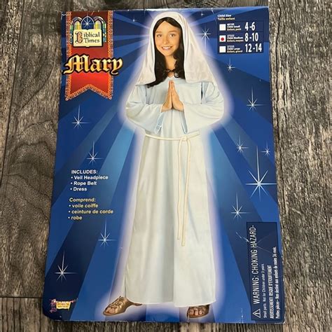 Costumes Virgin Mary Costume For Girls Poshmark