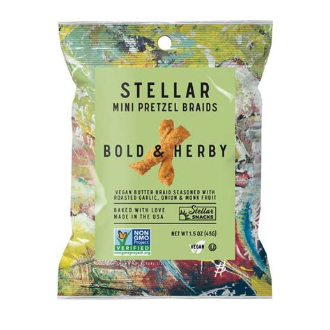 Stellar Snacks Bold And Herby Pretzel Braids 1 5 Oz Delivery Or Pickup