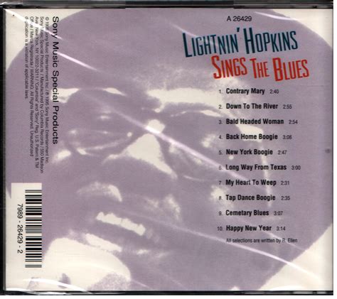 Lightnin Hopkins Sings The Blues