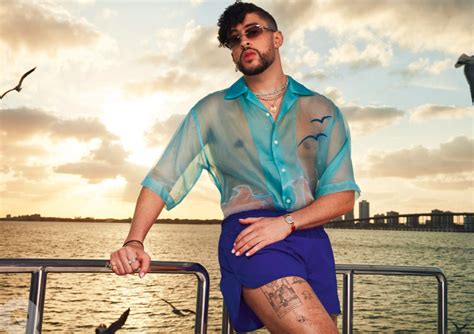 Bad Bunny On His Androgynous Style I Really Cant Give Clothes Gender