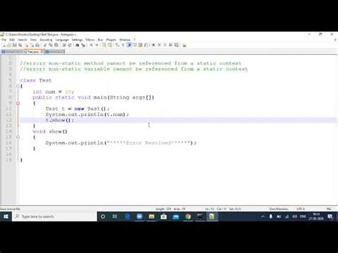 Cannot Make A Static Reference Understanding Non Static Methods In Java