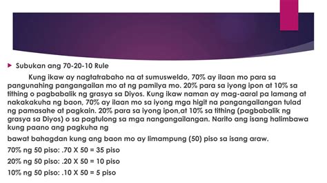 Pagtitipid At Pag Iimpok Bilang Sariling Pangangasiwa Sa Mga Biyaya Ng