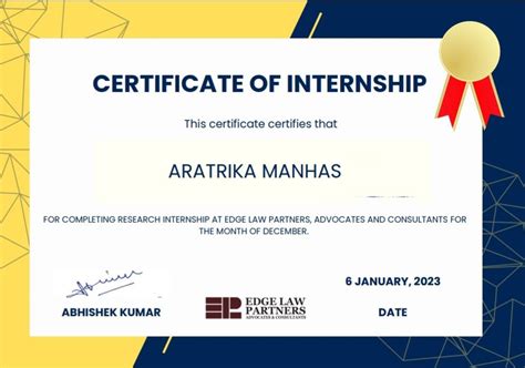 Aratrika Manhas On Linkedin Internship Learning Law Experience